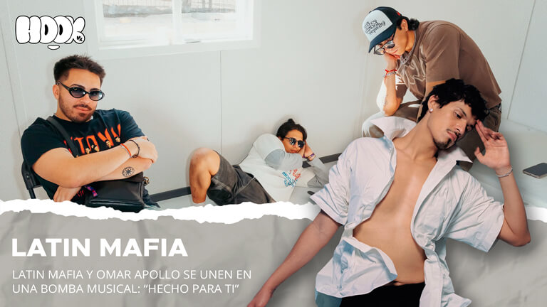 Latin Mafia y Omar Apollo se unen en "Hecho para ti" | HOOKMX